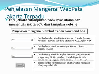 Peta jakarta terpadu | PPTX