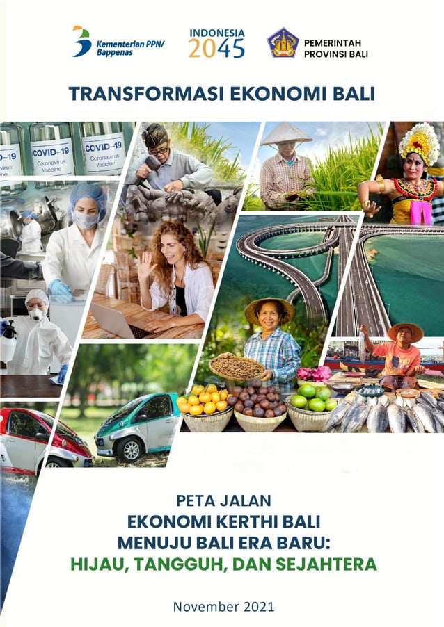 Peta Jalan Ekonomi Kerthi Bali Menuju Bali Era Baru Hijau Tangguh dan ...
