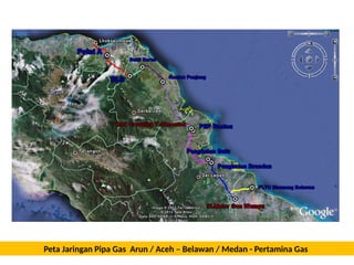 Gas Transmission Pipeline Schematic in Indonesa | PPTX