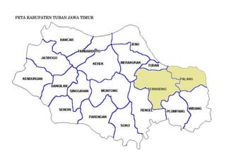 Peta kabupaten tuban jawa timur | DOCX