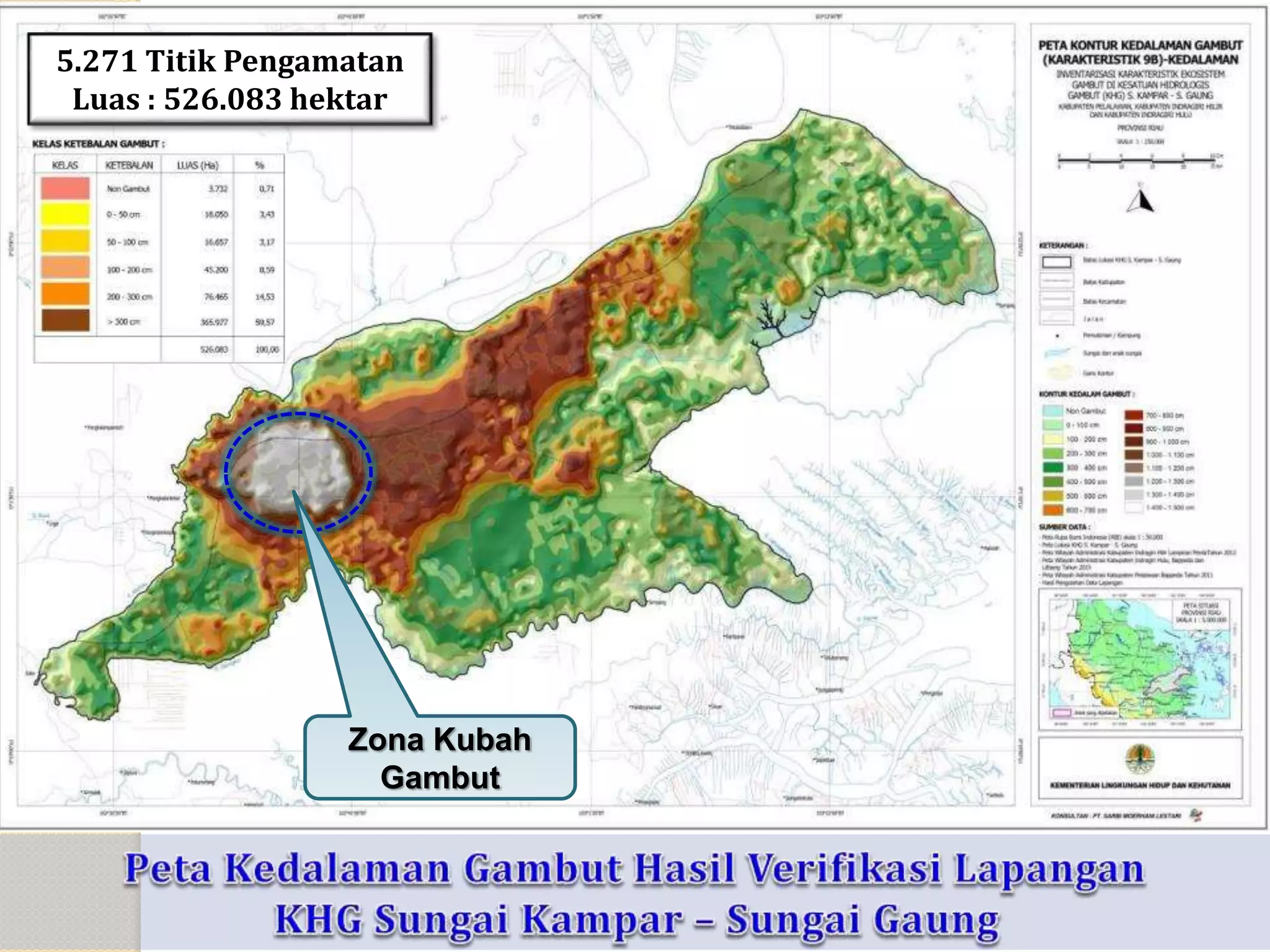 Peta khg nasional, indikatif fungsi lindung & areal restorasi ekosistem ...