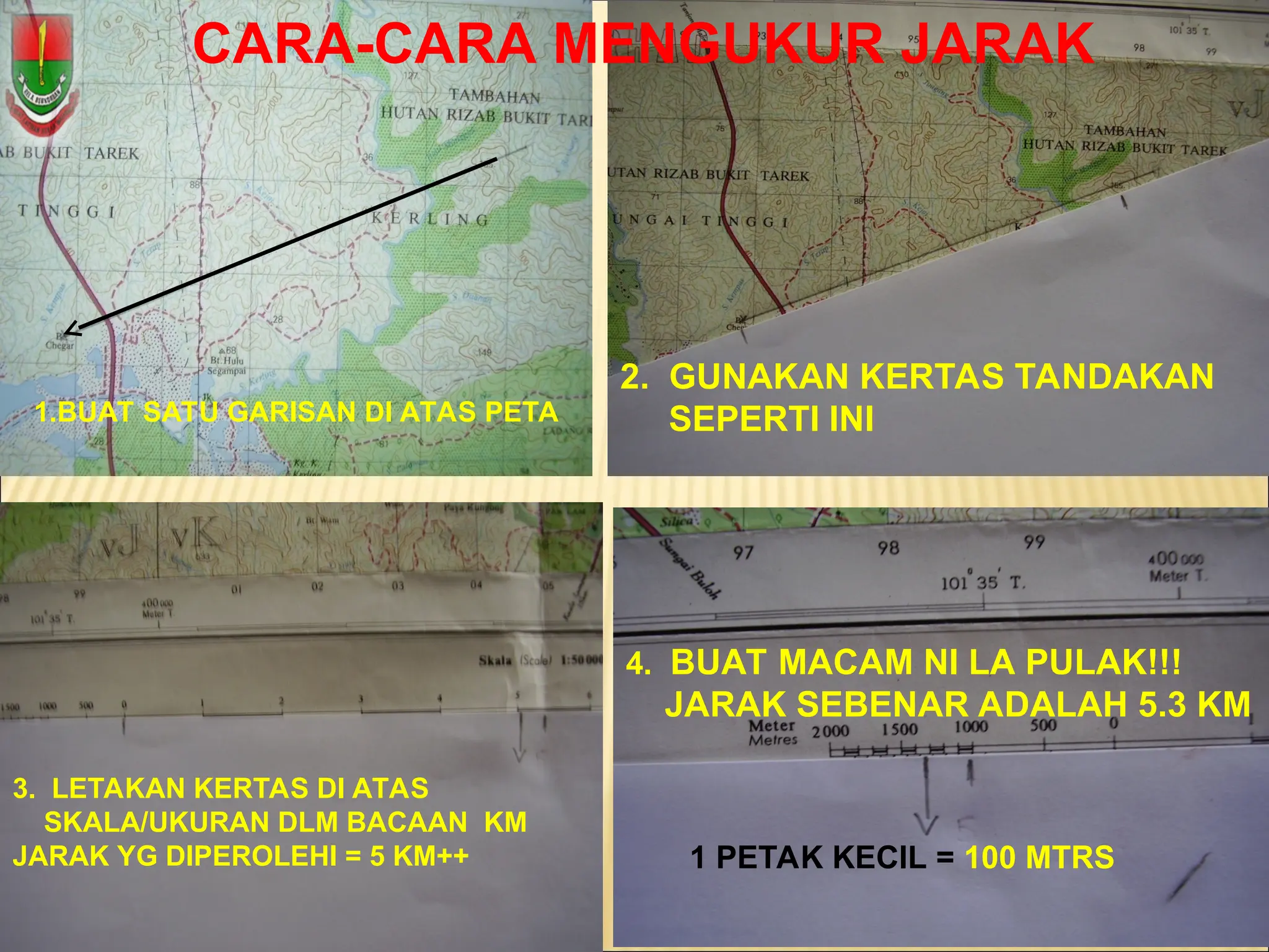 PETA,KOMPAS DAN PROTACTER ilmu membaca peta dan kompas | PPT