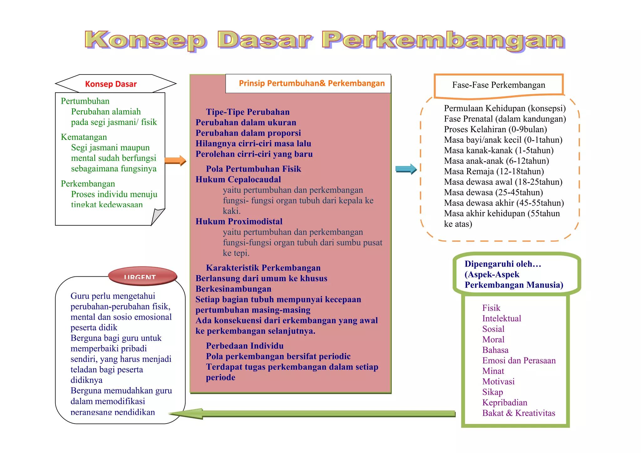 Peta Konsep Dasar Psikologi Perkembangan | DOC