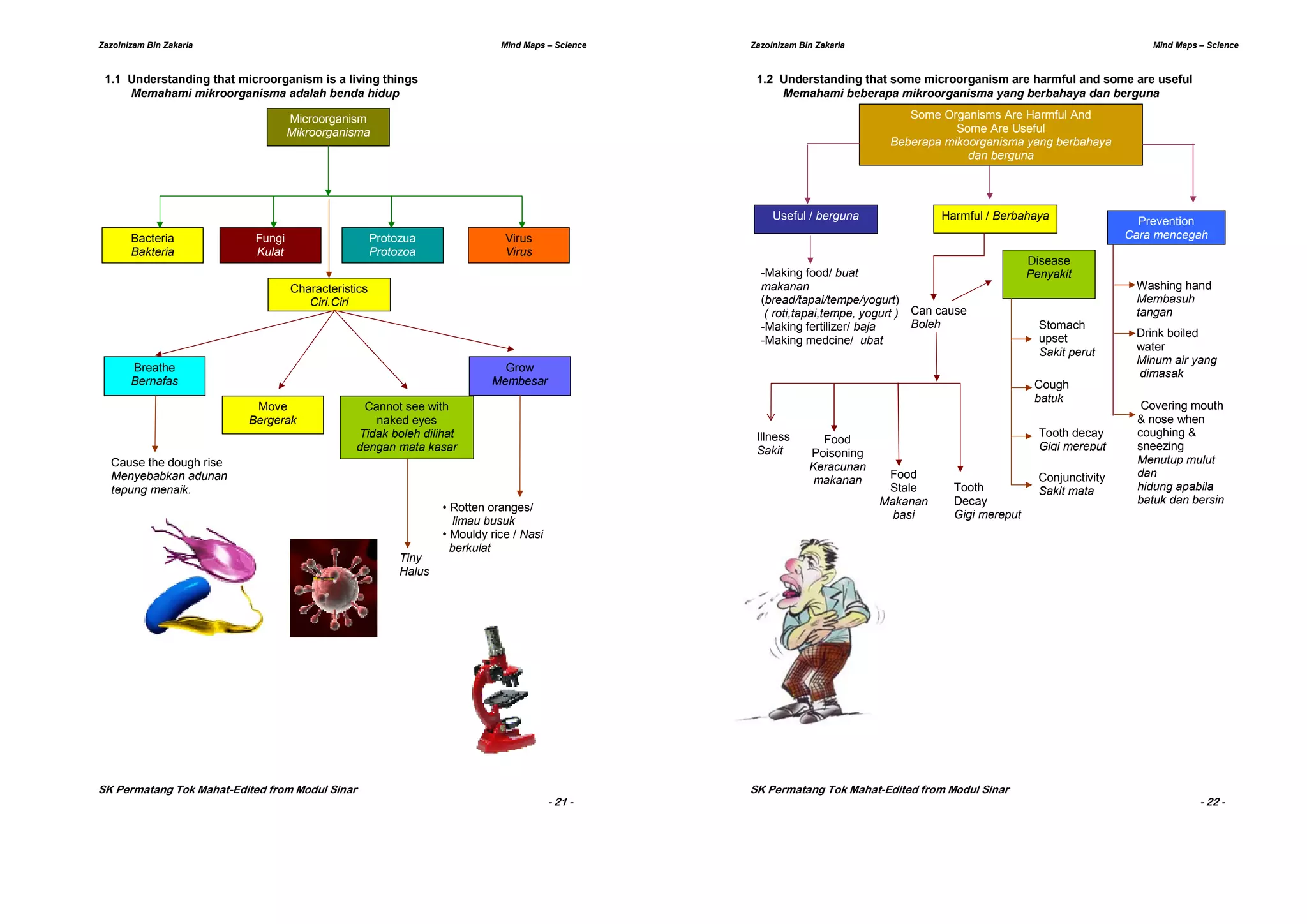 Peta minda sains | PDF