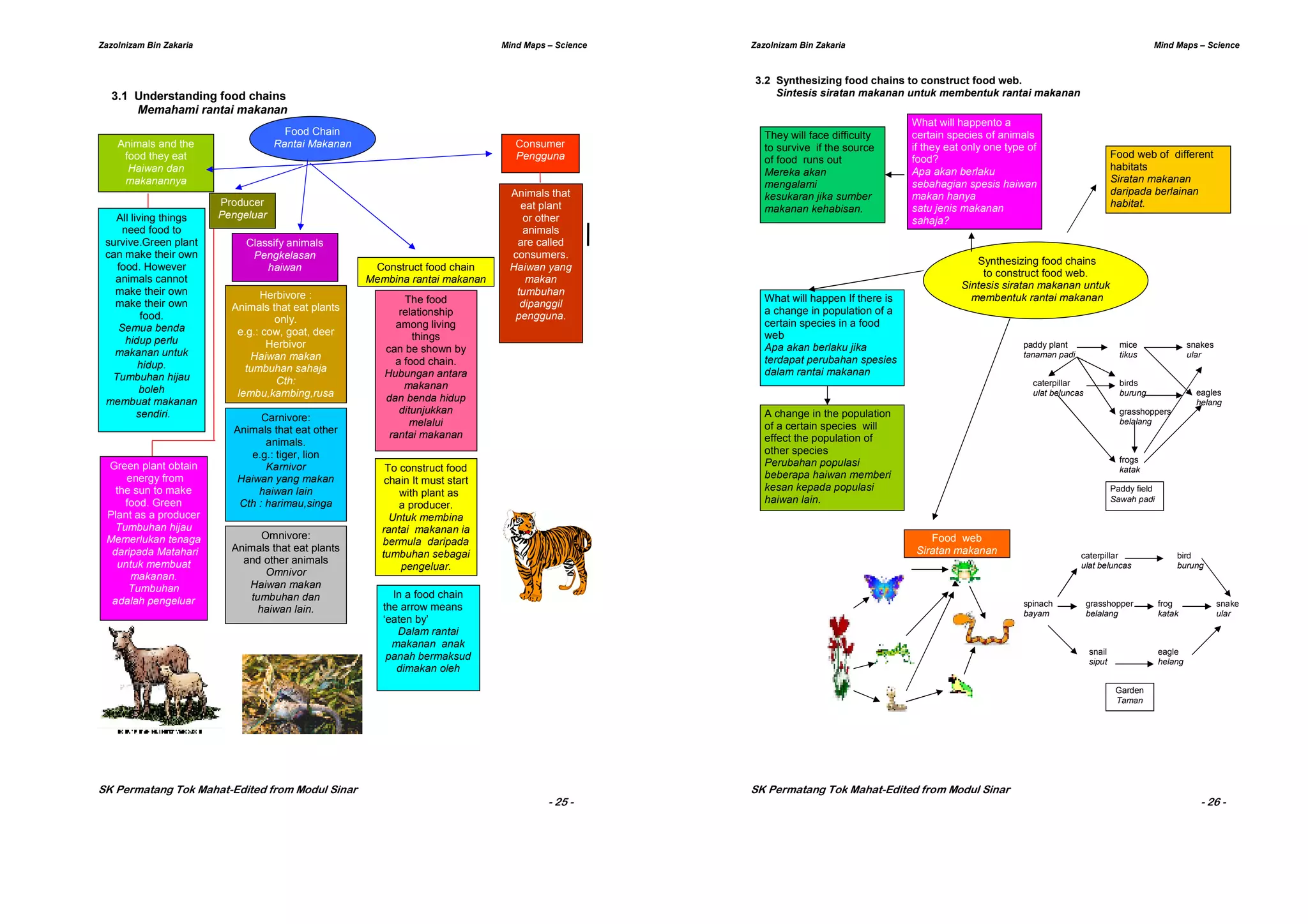 Peta minda sains | PDF