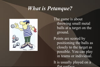 Petanque | ODP