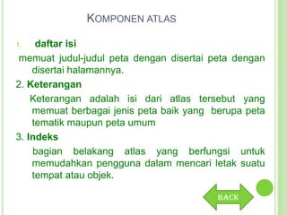 Peta objek geografi (diah,lia,rani) | PPTX