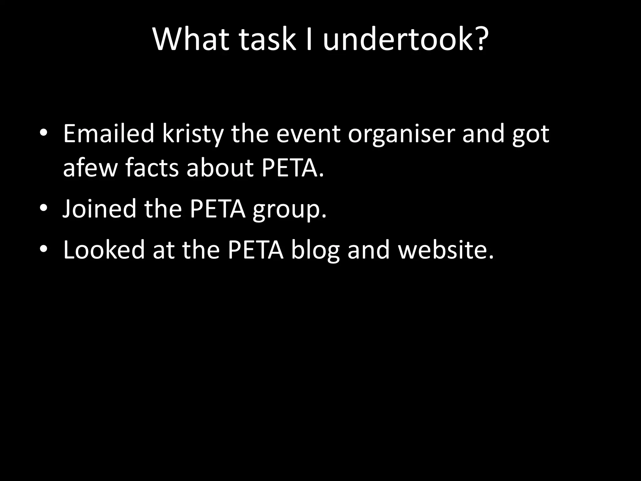 Peta personal powerpoint | PPTX