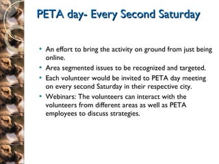 PETA Presentation | PPT