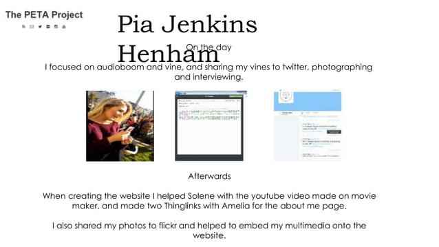 Peta project '14 | PPTX