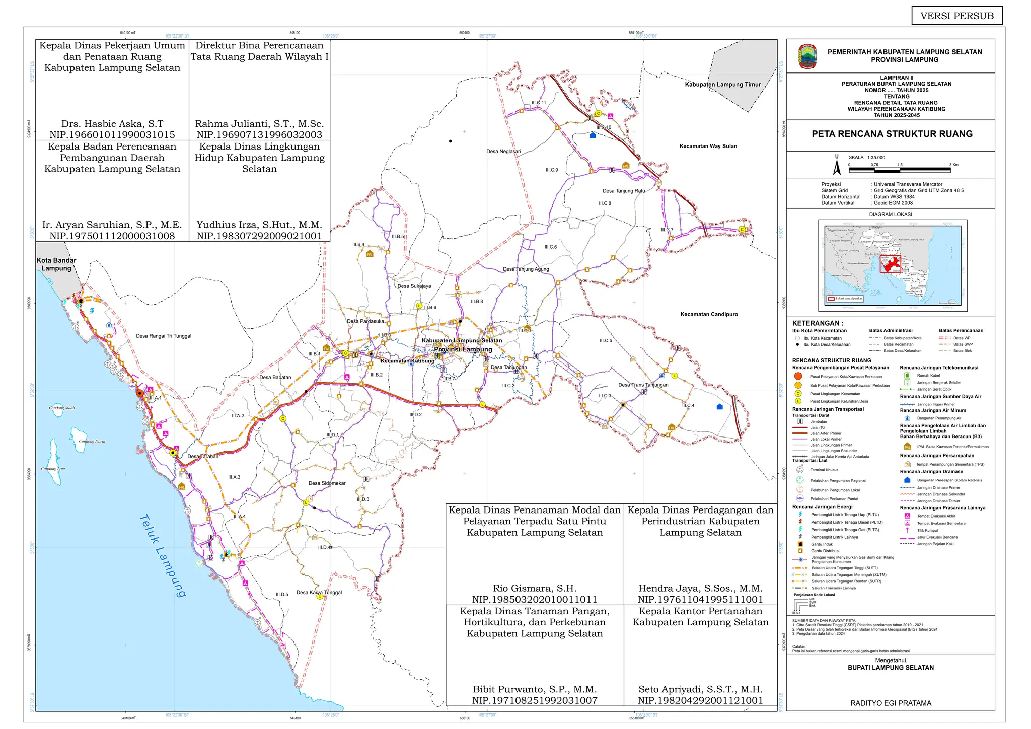 Peta Rencana Struktur Ruang dan Pola Ruang_versi Persub_TTD OPD dan ...