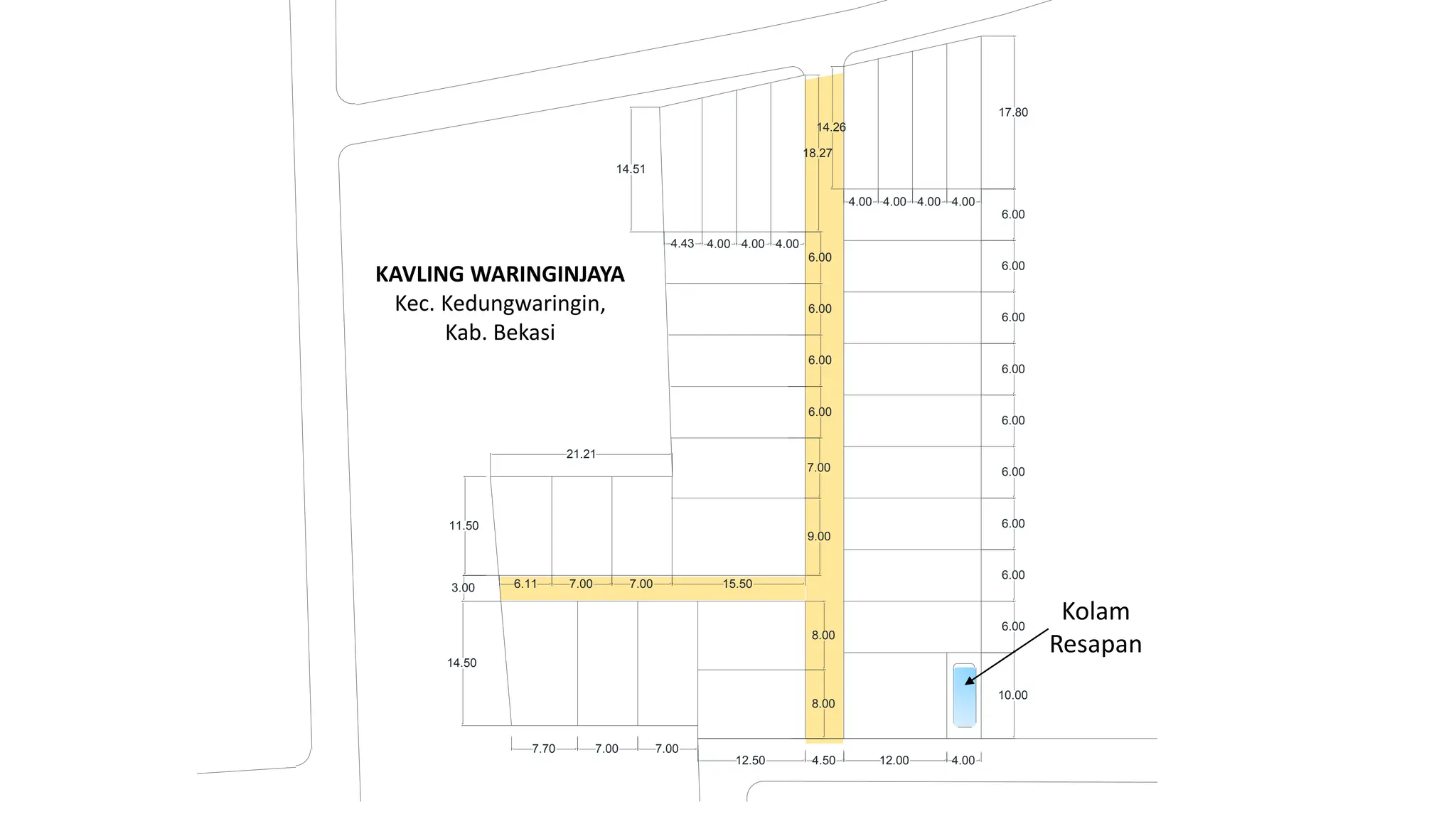 Peta tanah 3600 berupa kavling perumahan.pptx