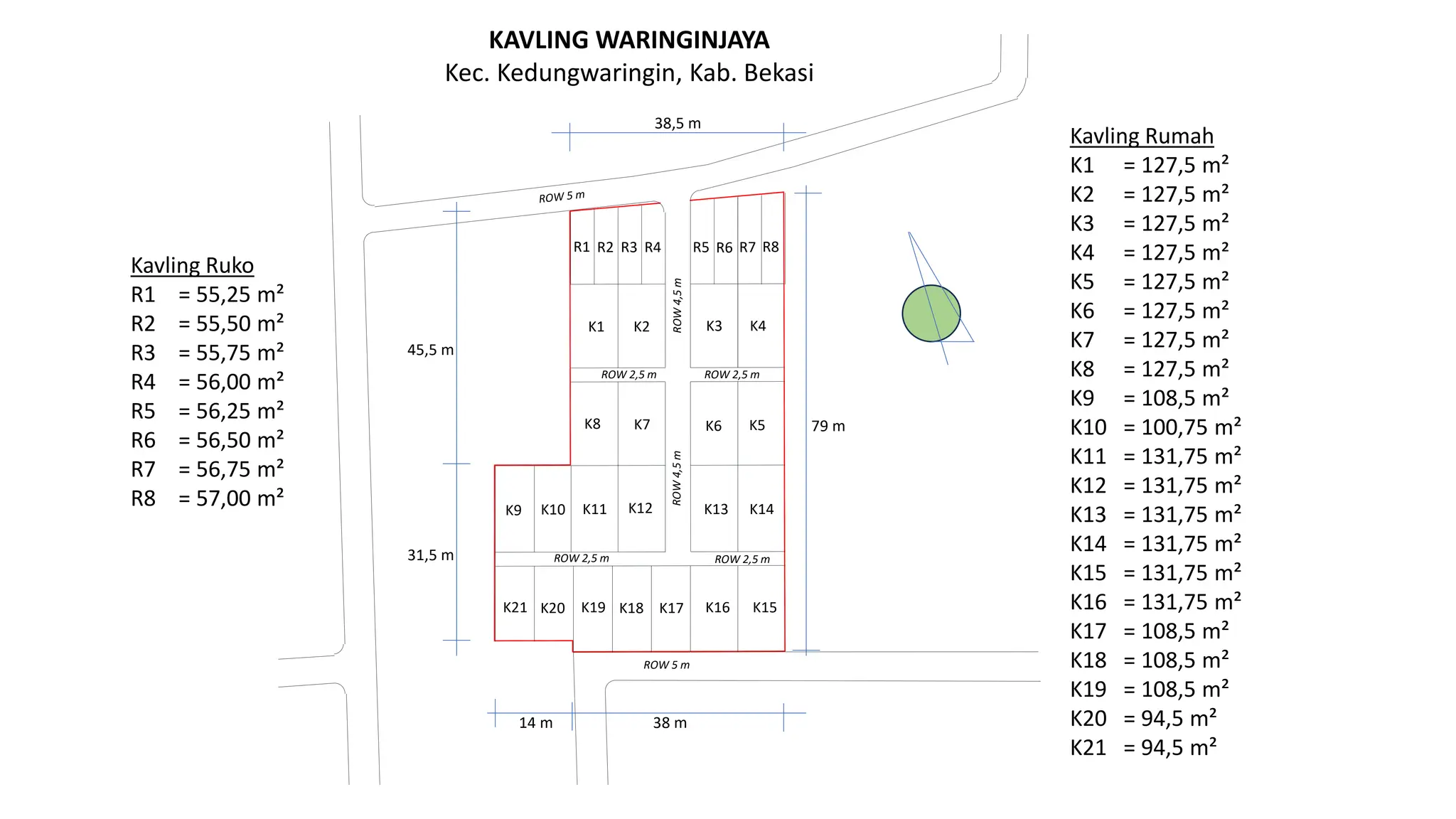 Peta tanah 3600 berupa kavling perumahan.pptx