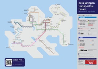 Peta Transportasi Batam. Integrasi transportasi di Batam | PDF