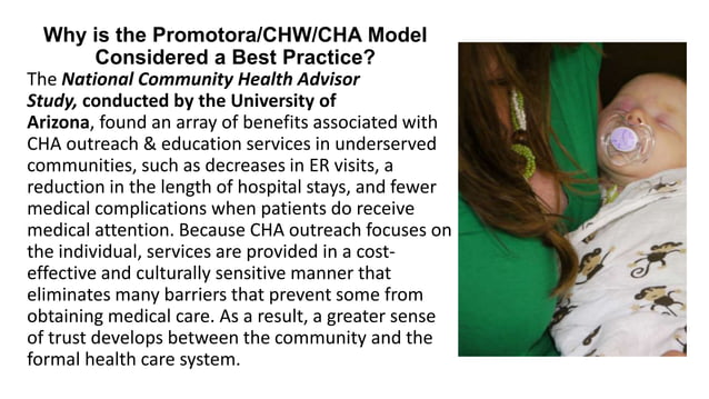 Best Practices: Community Health Workers and Positive Impact on ...