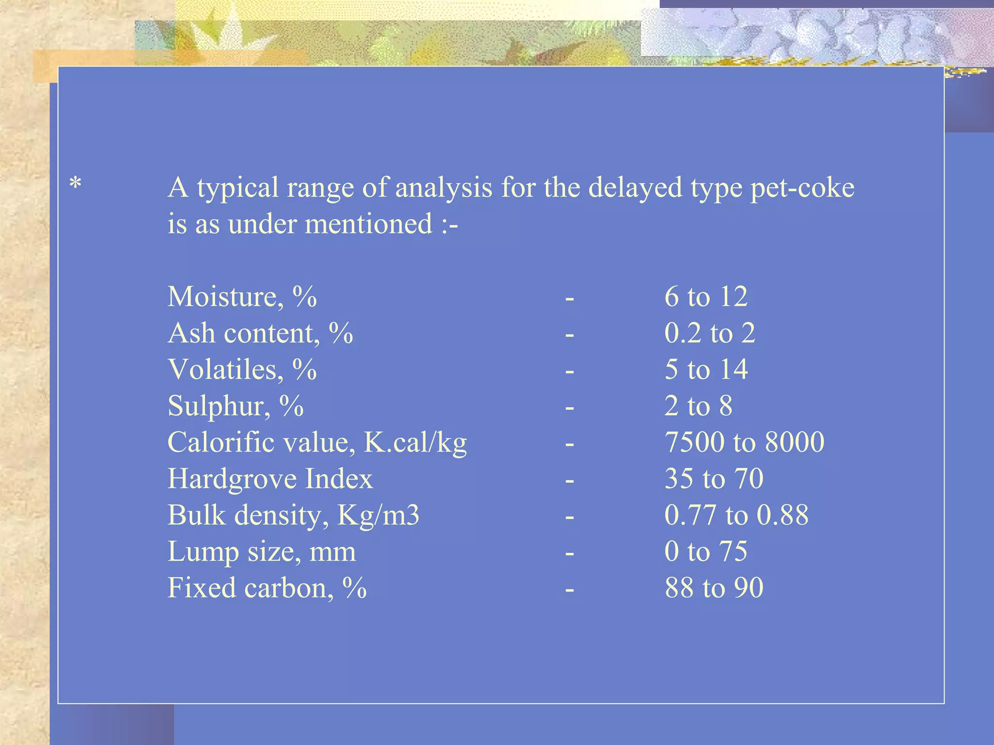 Pet coke in cement clinker | PPT