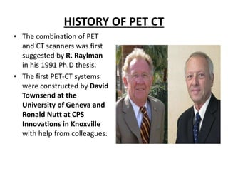 Pet ct and its benefit vs risk | PPT