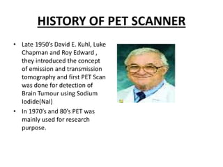 Pet ct and its benefit vs risk | PPT
