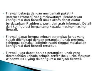 Firewall | PPTX