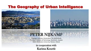 The Geography of Urban Intelligence | PDF