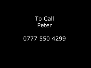 Peter Botting In Numbers | PPT