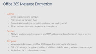 Secure Communication with Office 365 | PDF