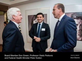 Federal Health Minister Peter Dutton Delivers Speech at The George ...