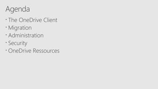 Managing OneDrive for Business | PPTX | Operating Systems | Computer Software and Applications
