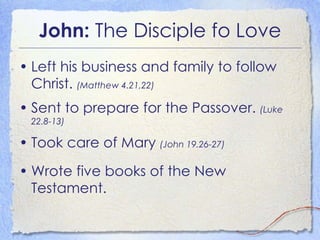 Peter James And John | PPT