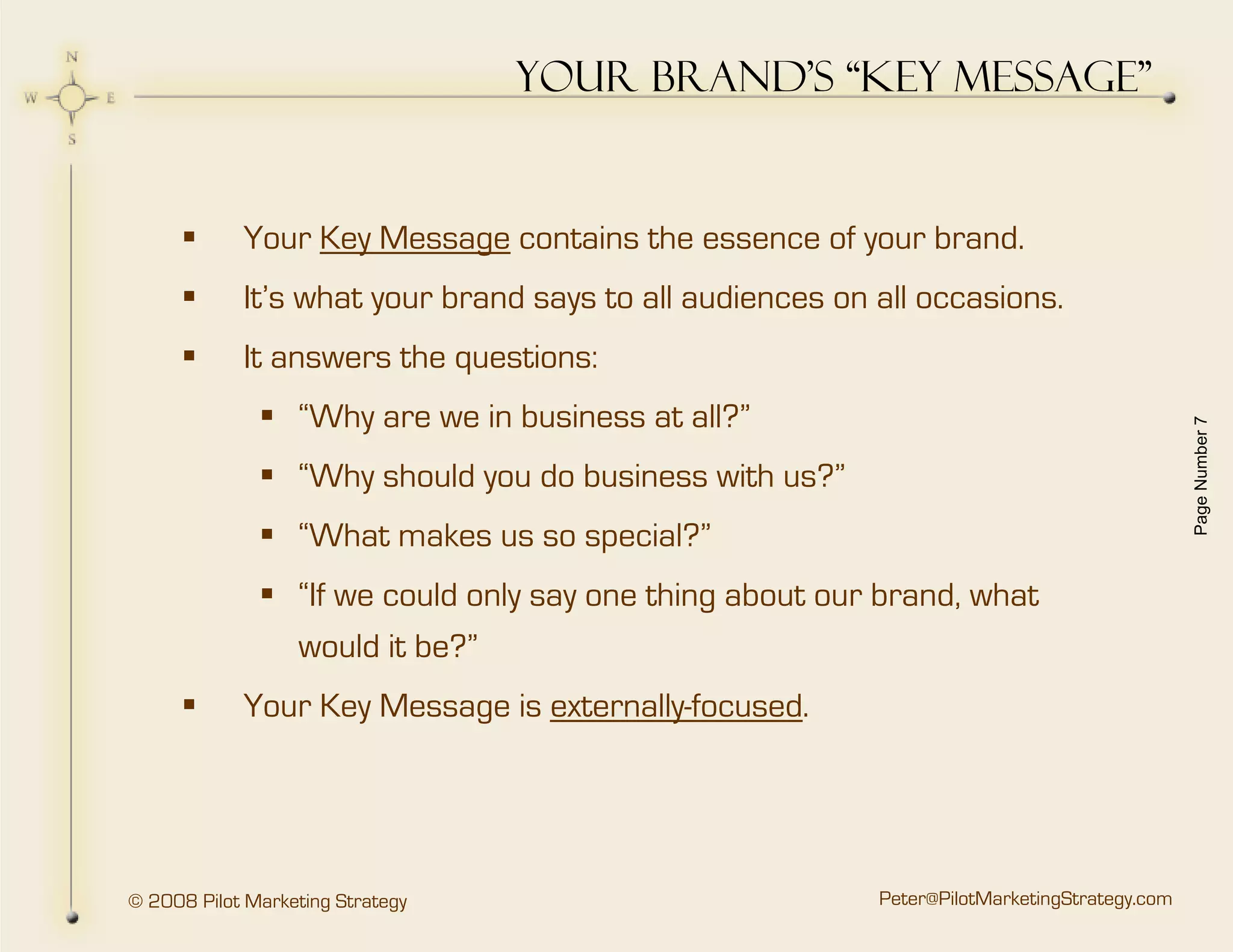BRAND BUILDING: Being INTENTIONAL about your brand | PDF