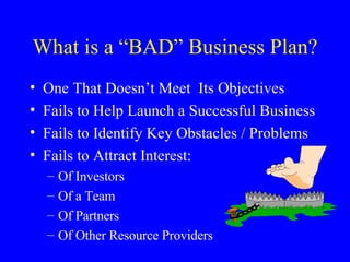Best and Worst Practices in Developing a Winning Business Plan | PPT