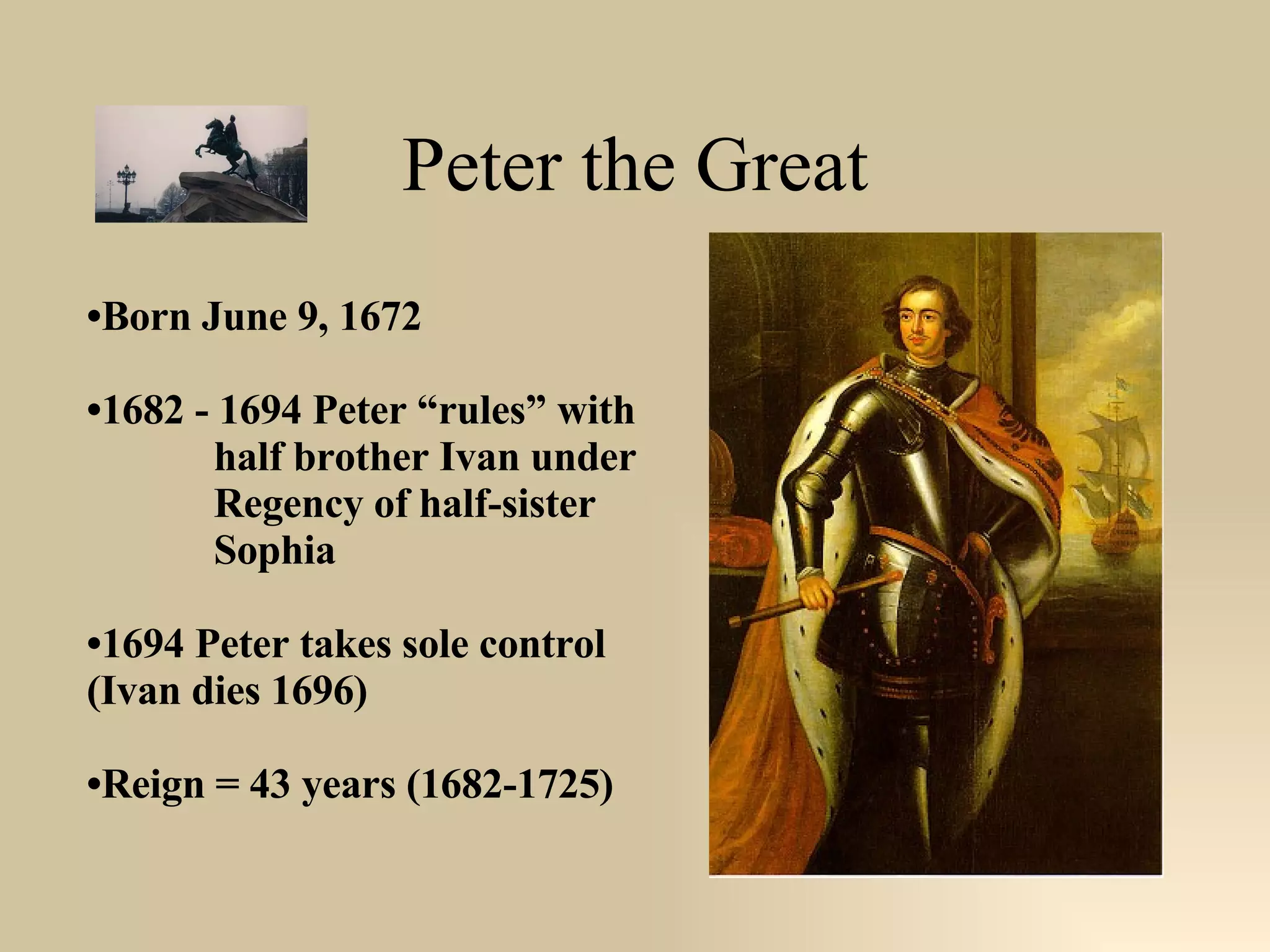 Peter the Great | PPT