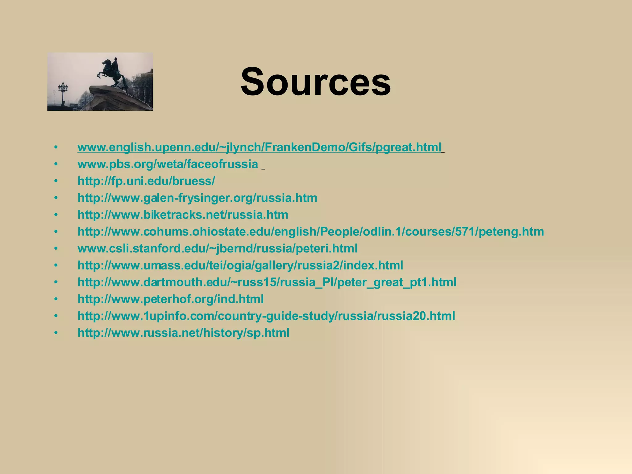 Peter the Great | PPT