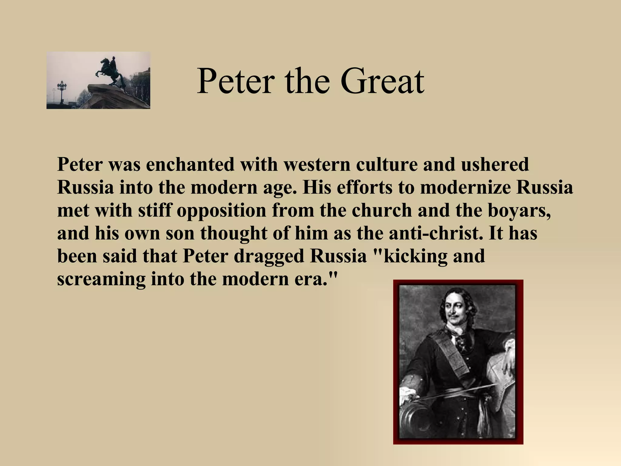 Peter the Great | PPT