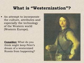 Russia and Westernization | PPT