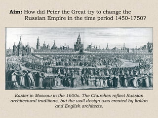 Rise of Russia 1450-1750 | PPT