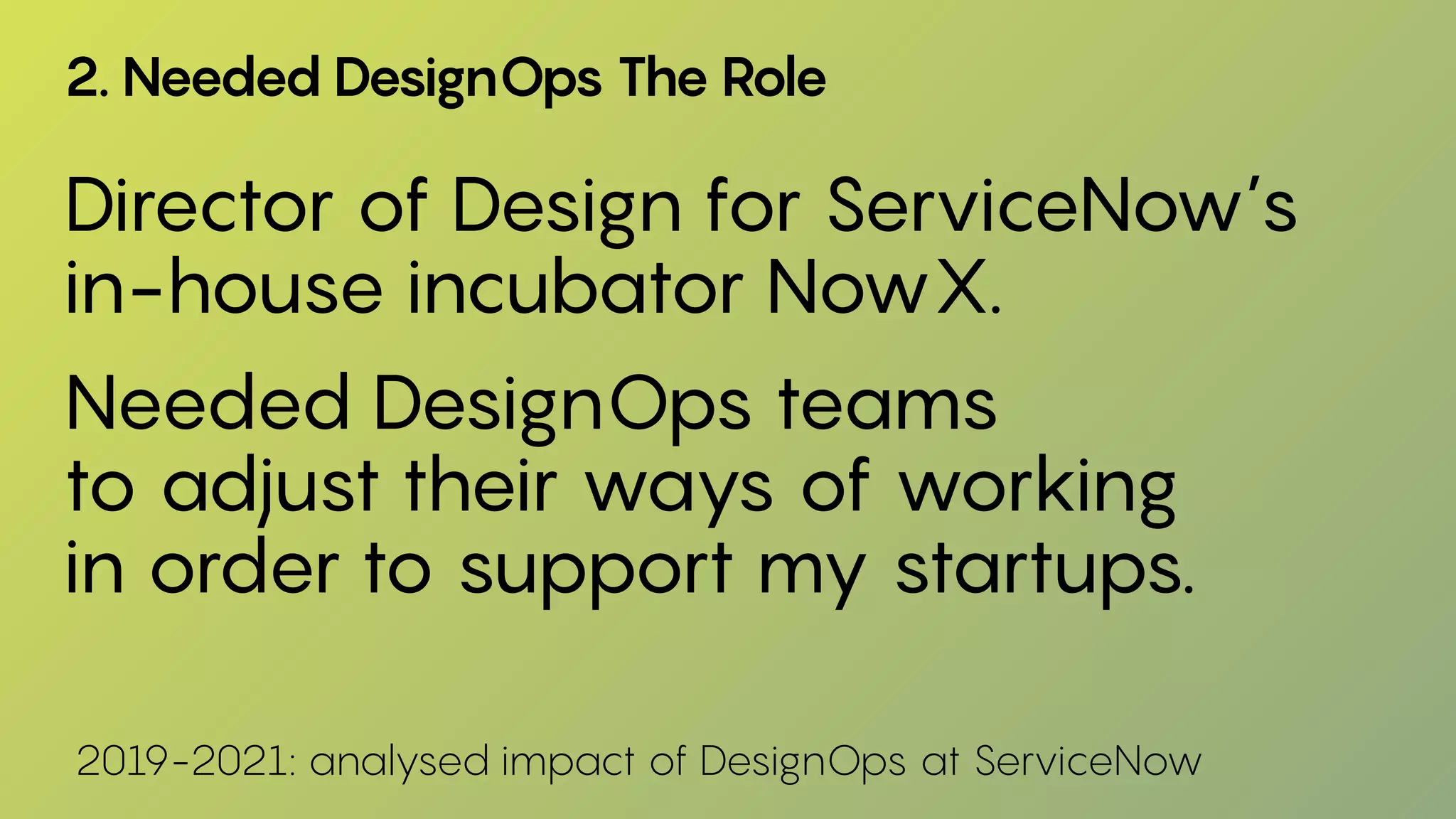DesignOps supports design teams (Interaction'23) | PDF