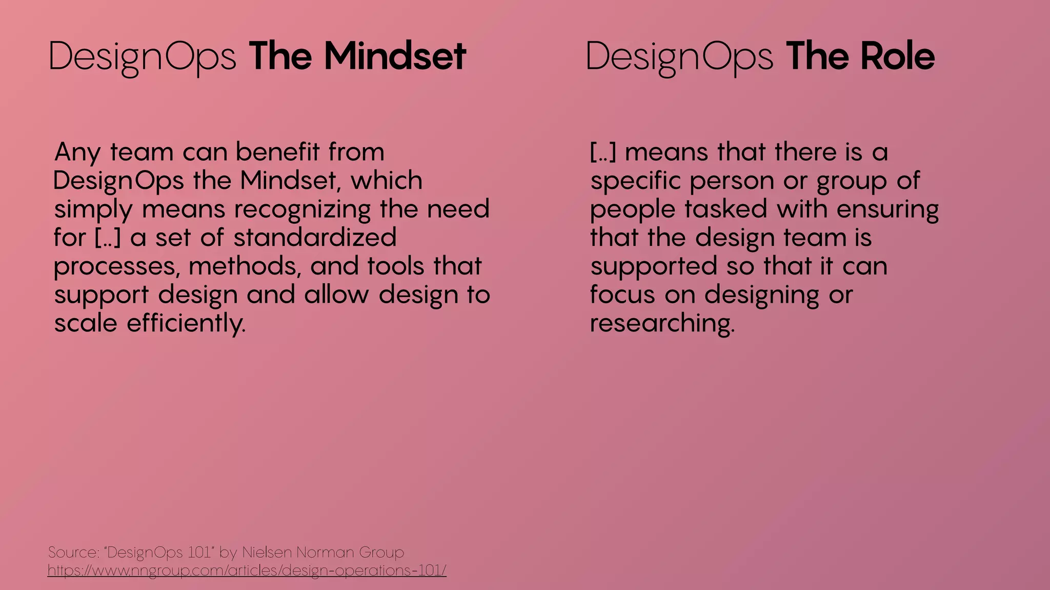 DesignOps supports design teams (Interaction'23) | PDF