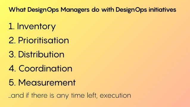 DesignOps supports design teams (Interaction'23) | PDF