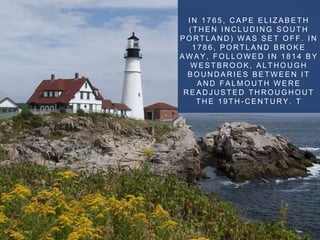 Peter Bouchard - About Falmouth, ME | PPT