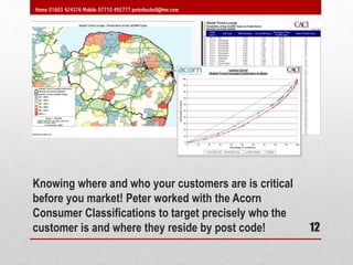 Peter buckell, making a difference | PPT