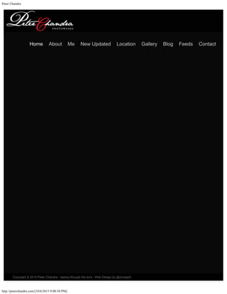 Peter chandra | PDF