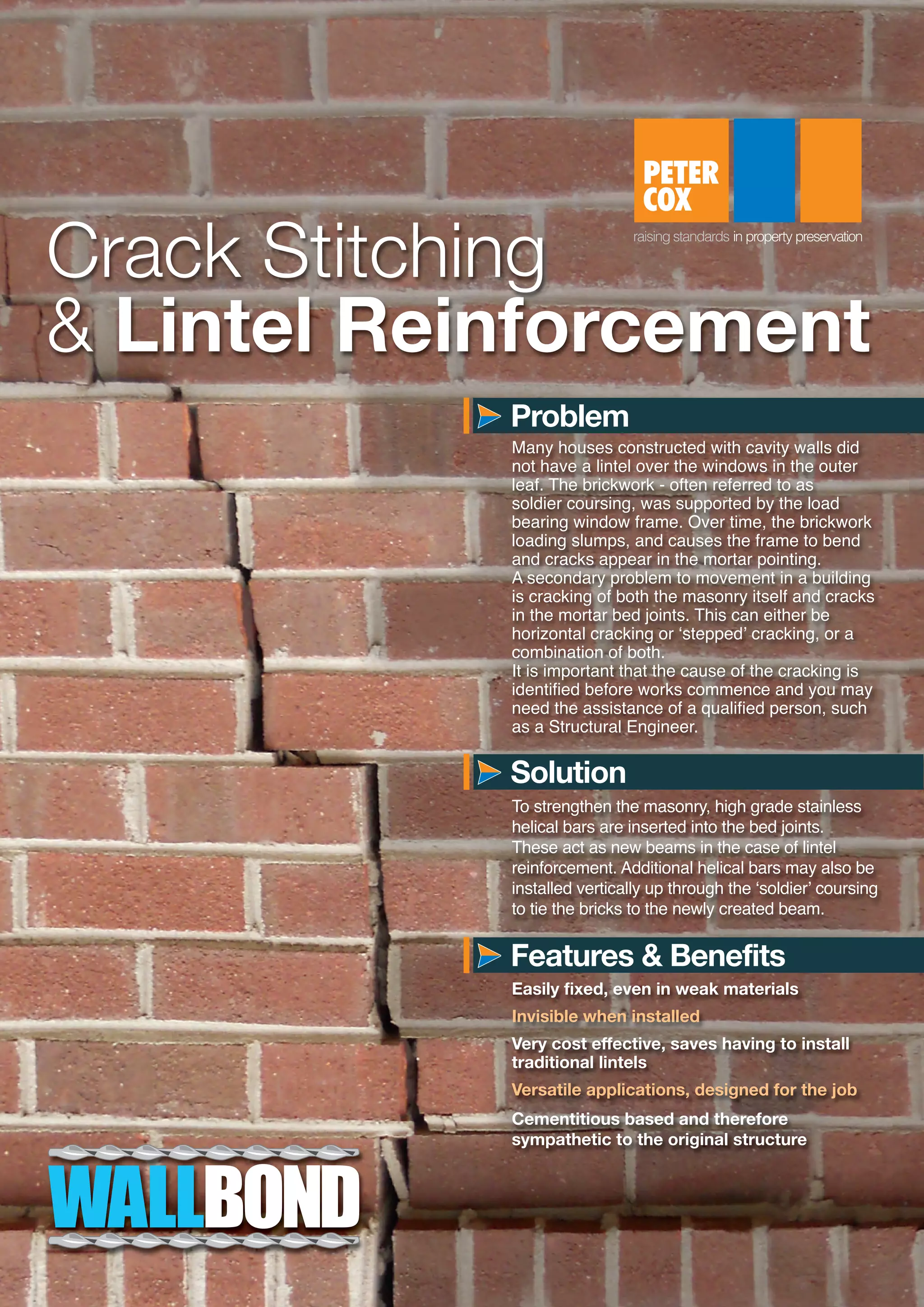 Peter Cox - Wallbond Crack Stitching | PDF