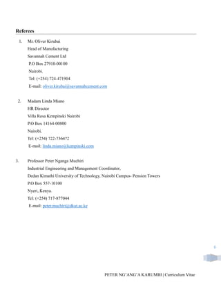 Peter cv | PDF