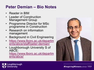 Digital Transformation of Civil Engineering and Construction | PPTX