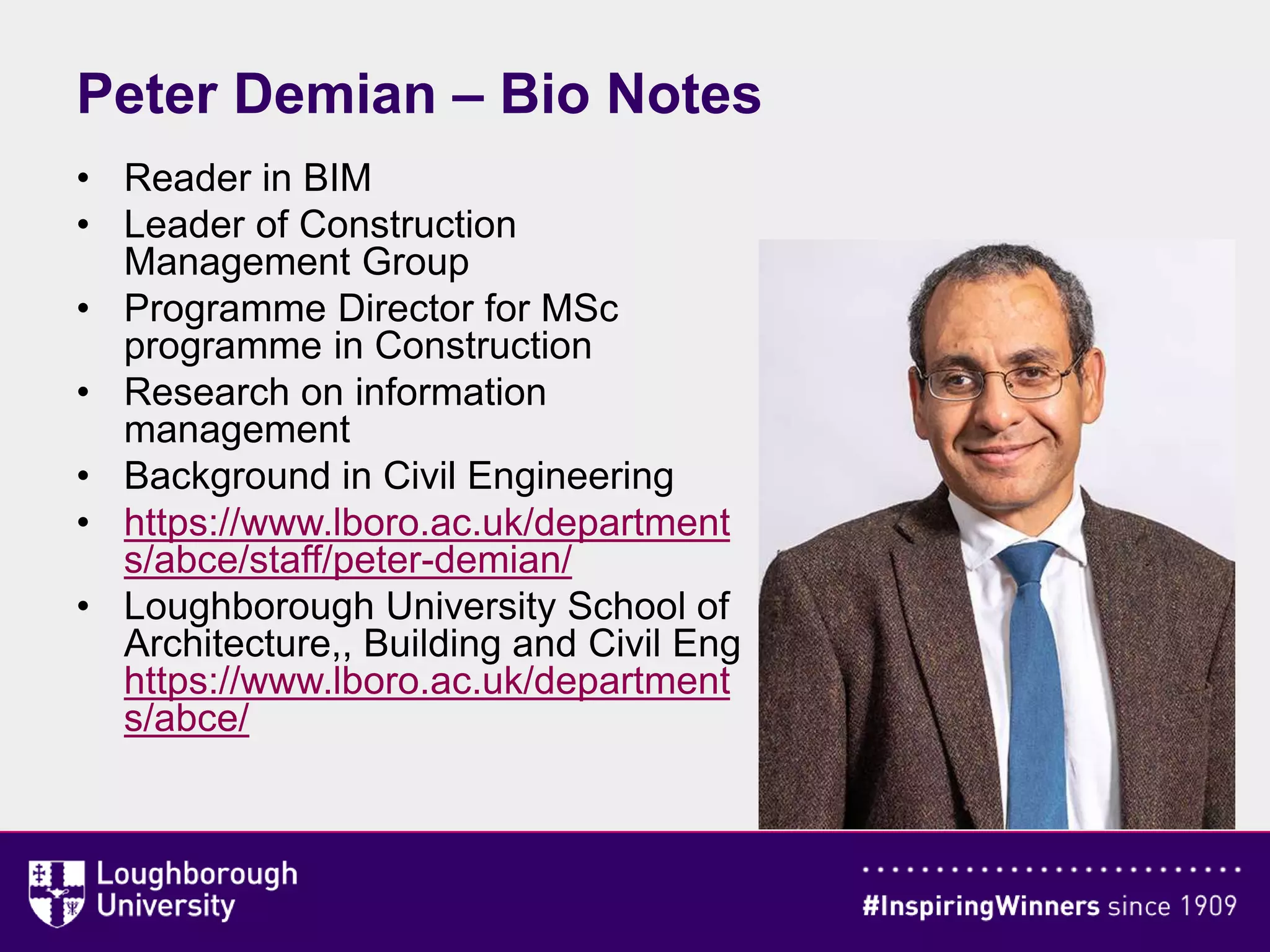 Digital Transformation of Civil Engineering and Construction | PPTX