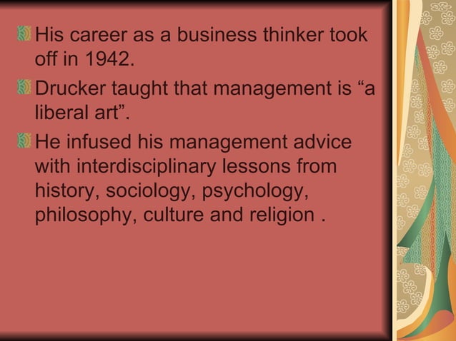 Peter Drucker | PPT