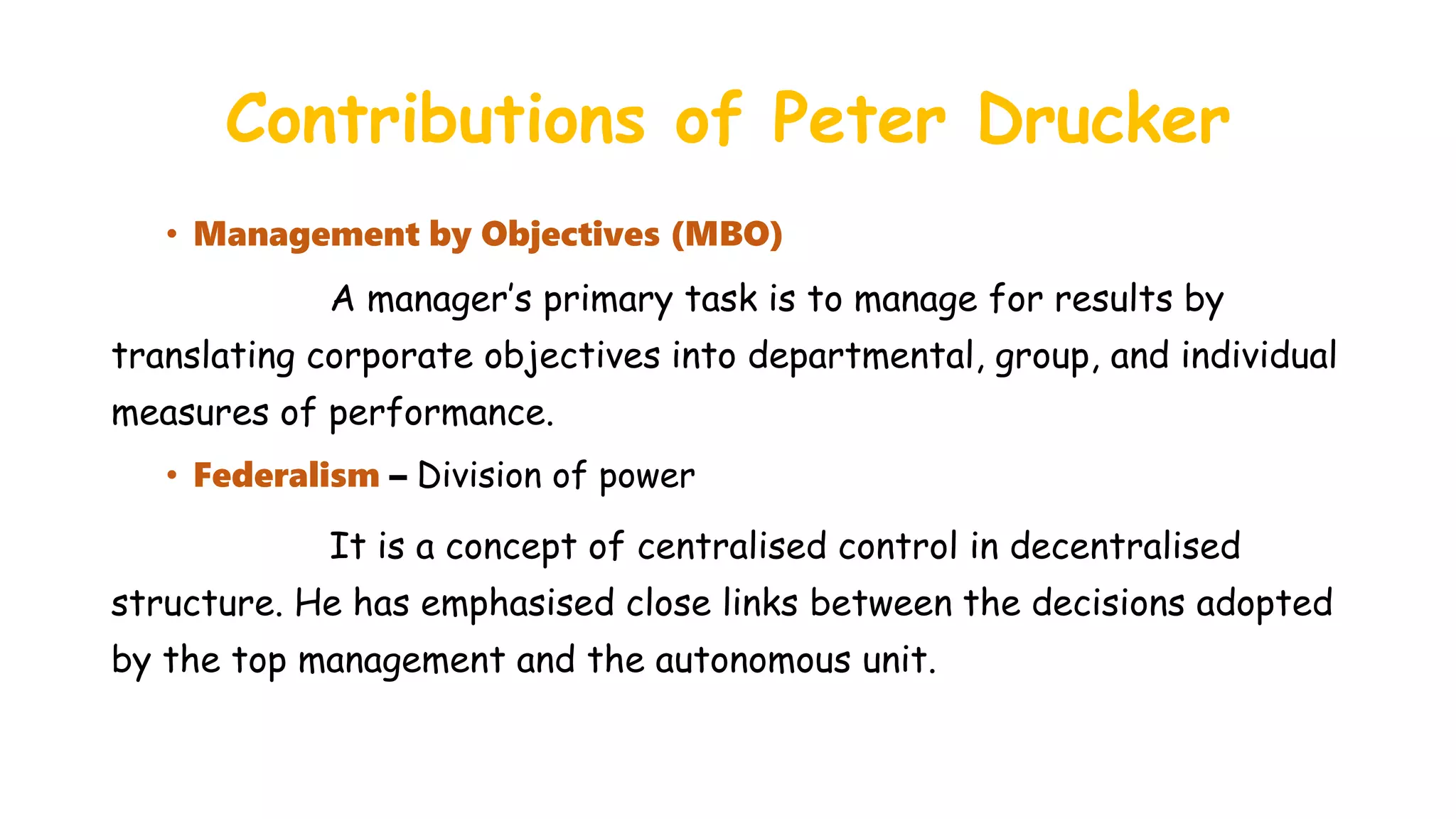 Peter drucker | PPTX