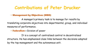 Peter drucker | PPTX