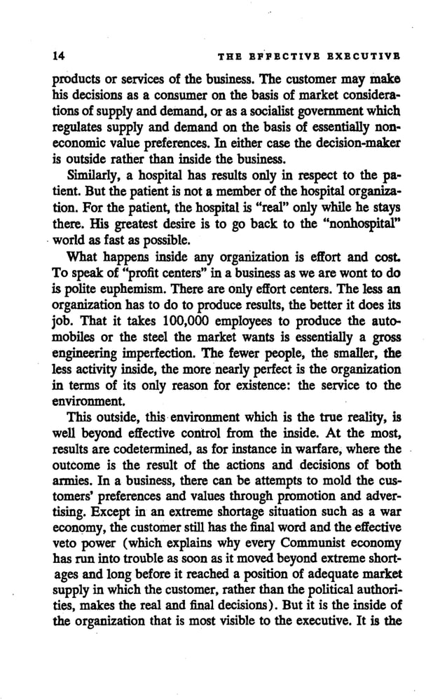 Peter Drucker.pdf | Resume Writing and Advice | Job Search